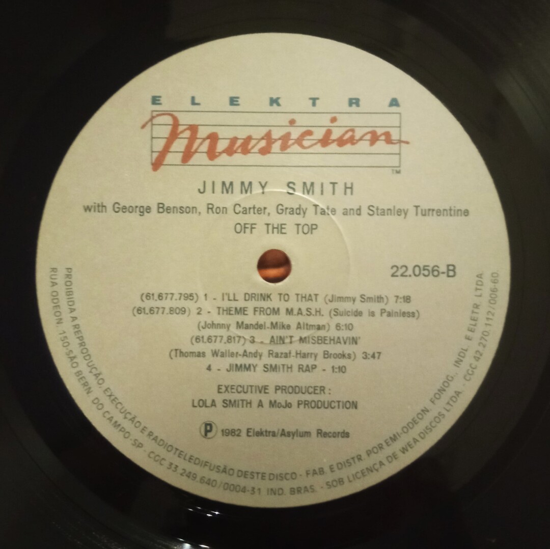 Jimmy Smith - Off The Top - Boa Viagem Discos