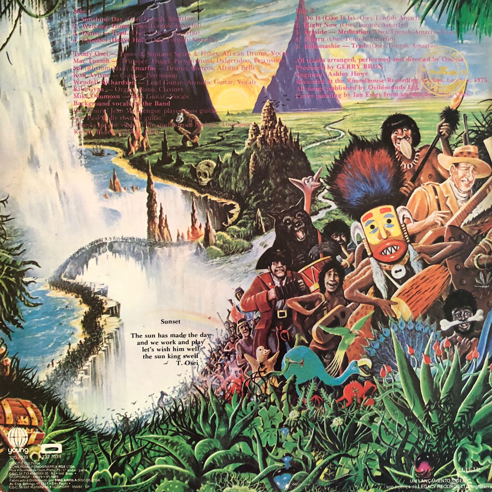 Osibisa - Welcome Home - Boa Viagem Discos
