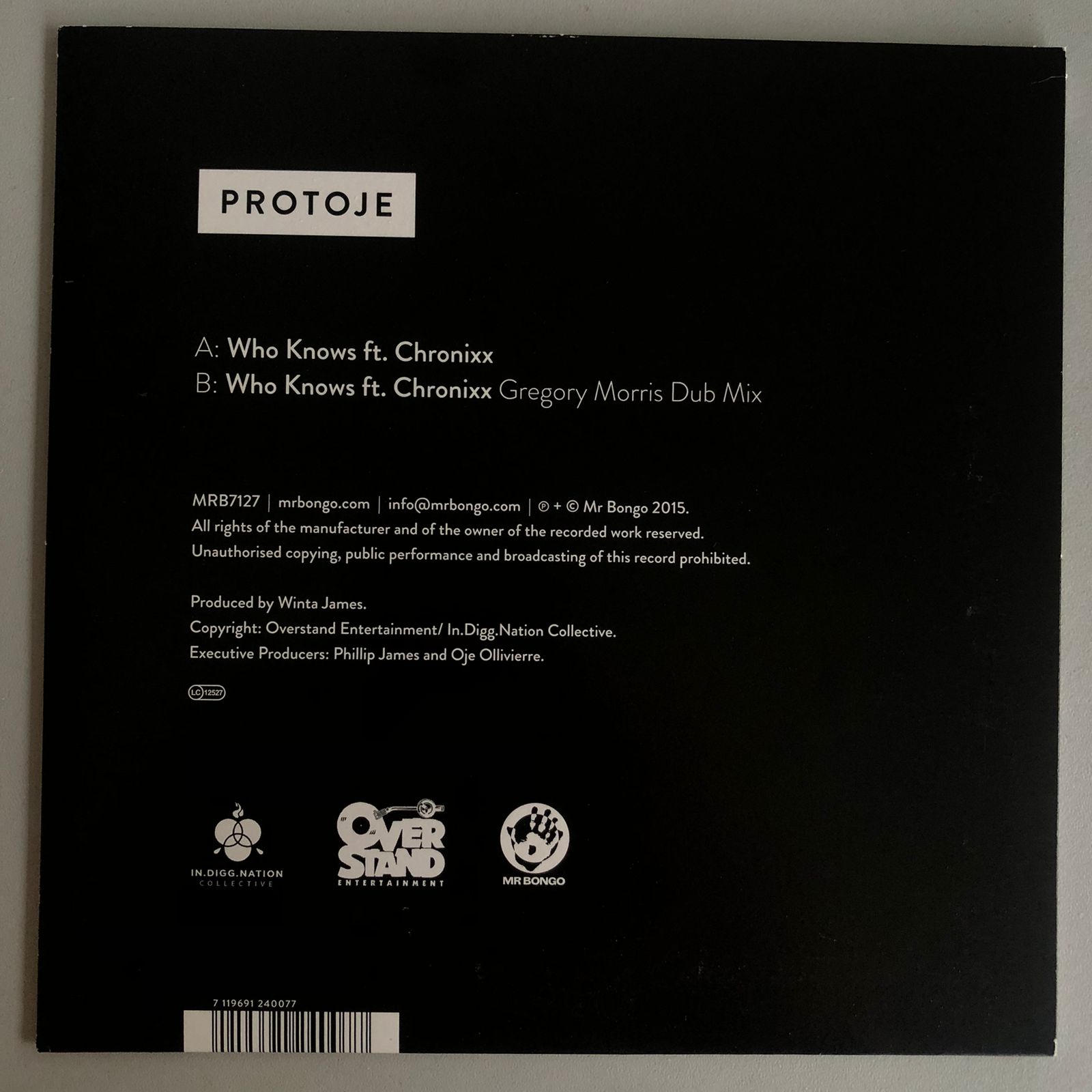 Protoje - Who Knows | LP Vinil | Boa Viagem Discos