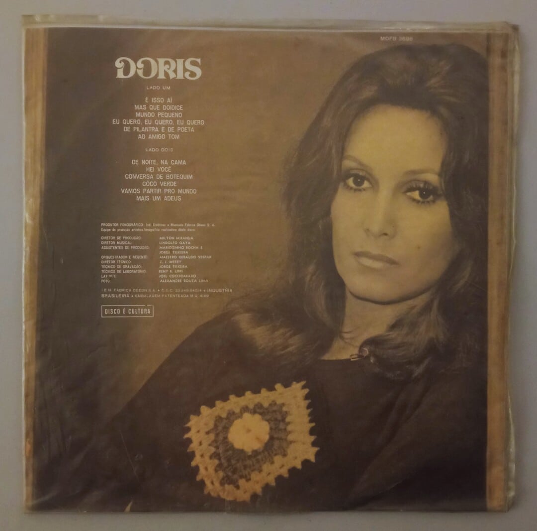 Doris Monteiro - Doris (1971) | LP Vinil | Boa Viagem Discos