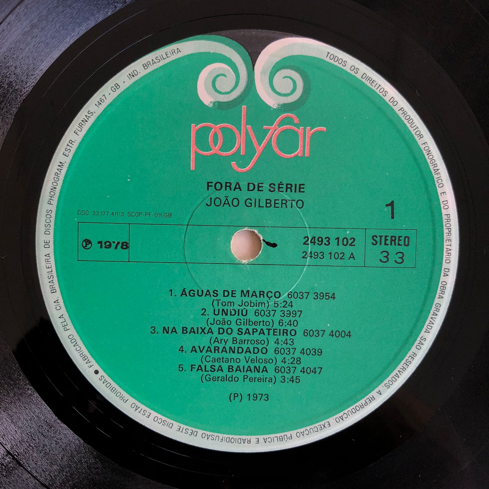 João Gilberto - João Gilberto (1973) - Boa Viagem Discos