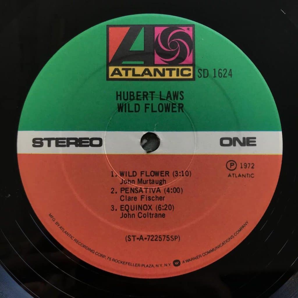 Hubert Laws - Wild Flower - Boa Viagem Discos