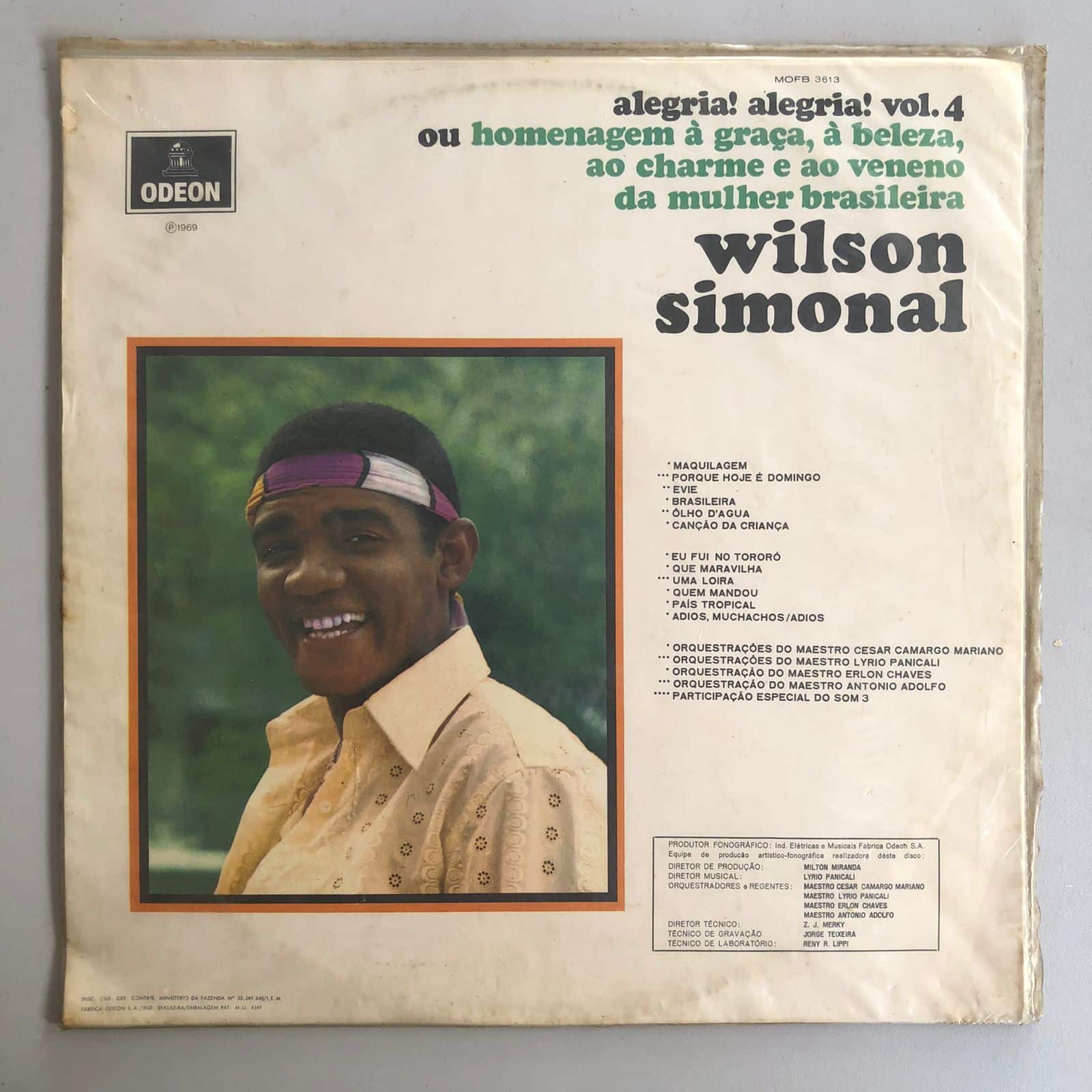 Wilson Simonal - Alegria! Alegria! Vol. 4 - Boa Viagem Discos