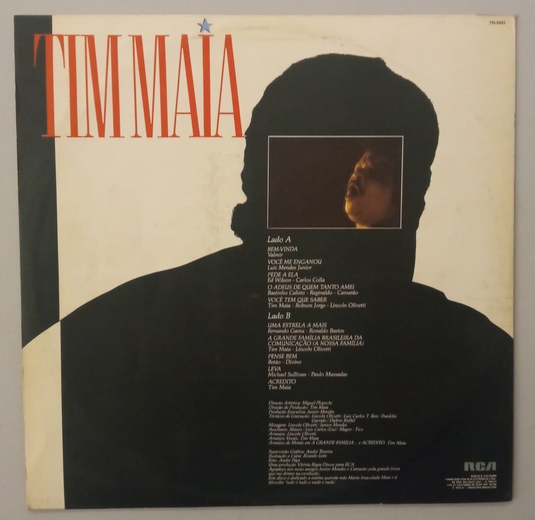 Tim Maia - Tim Maia (1985) - Boa Viagem Discos
