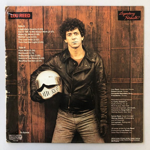 Lou Reed - Legendary Hearts - Boa Viagem Discos