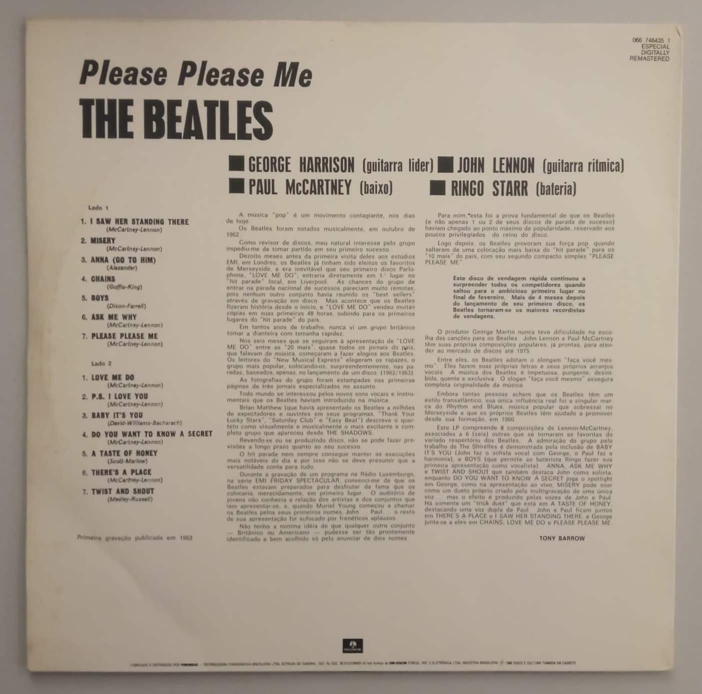 The Beatles - Please Please Me | LP Vinil | Boa Viagem Discos