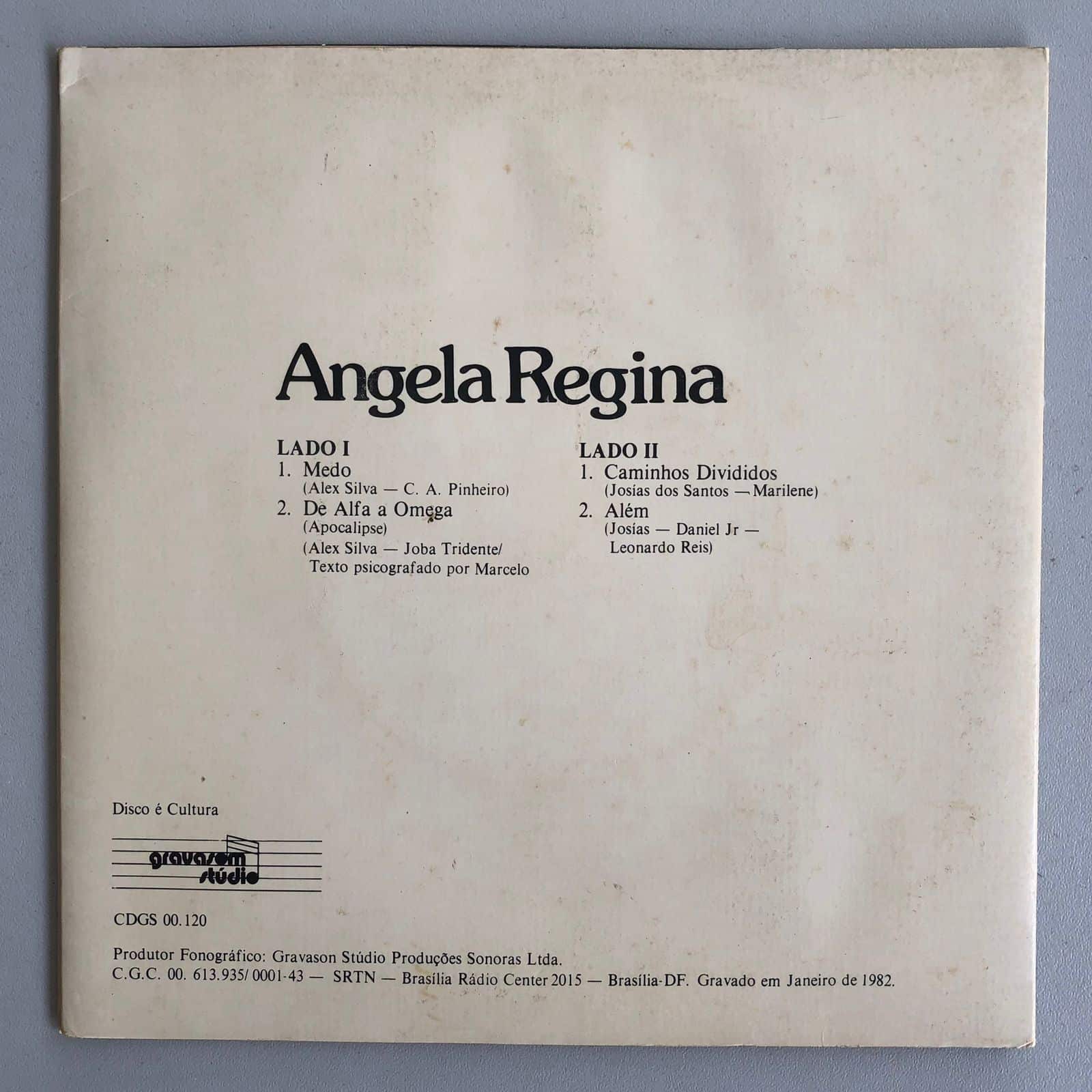 Angela Regina - Angela Regina (1982) | LP Vinil | Boa Viagem Discos