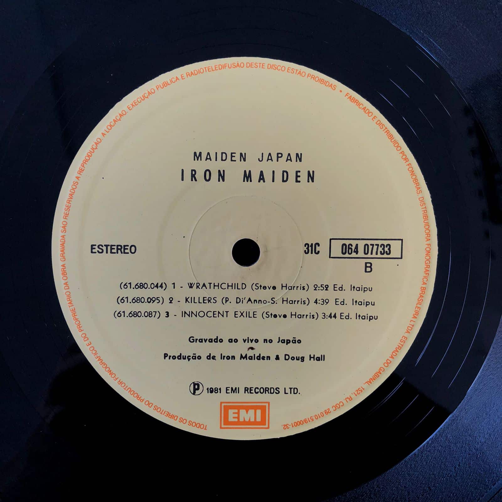 Iron Maiden - Maiden Japan - Boa Viagem Discos