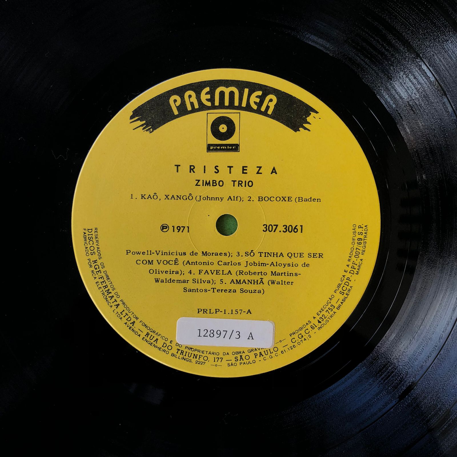 Zimbo Trio - Tristeza - Boa Viagem Discos