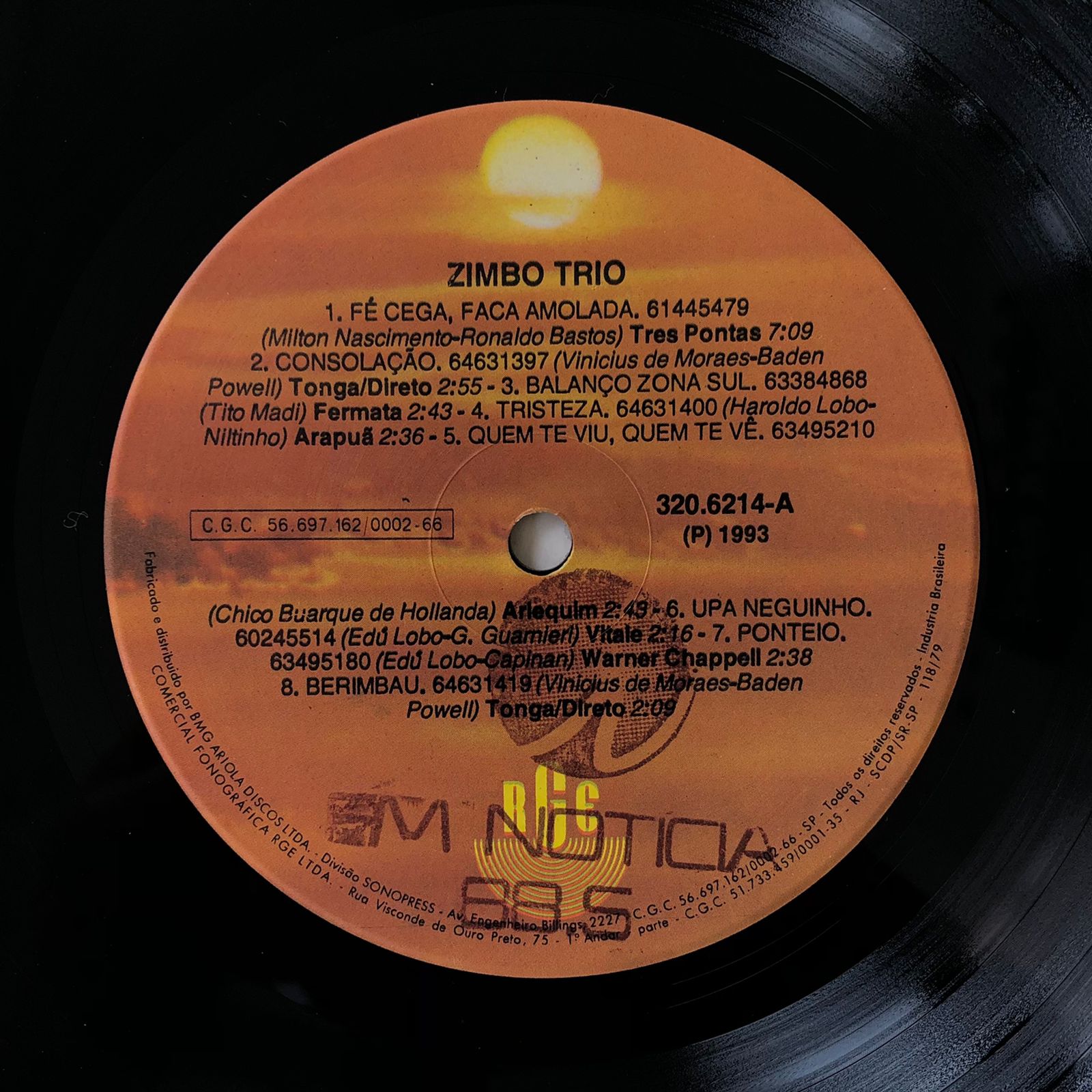 Zimbo Trio - Zimbo Trio (1993) - Boa Viagem Discos