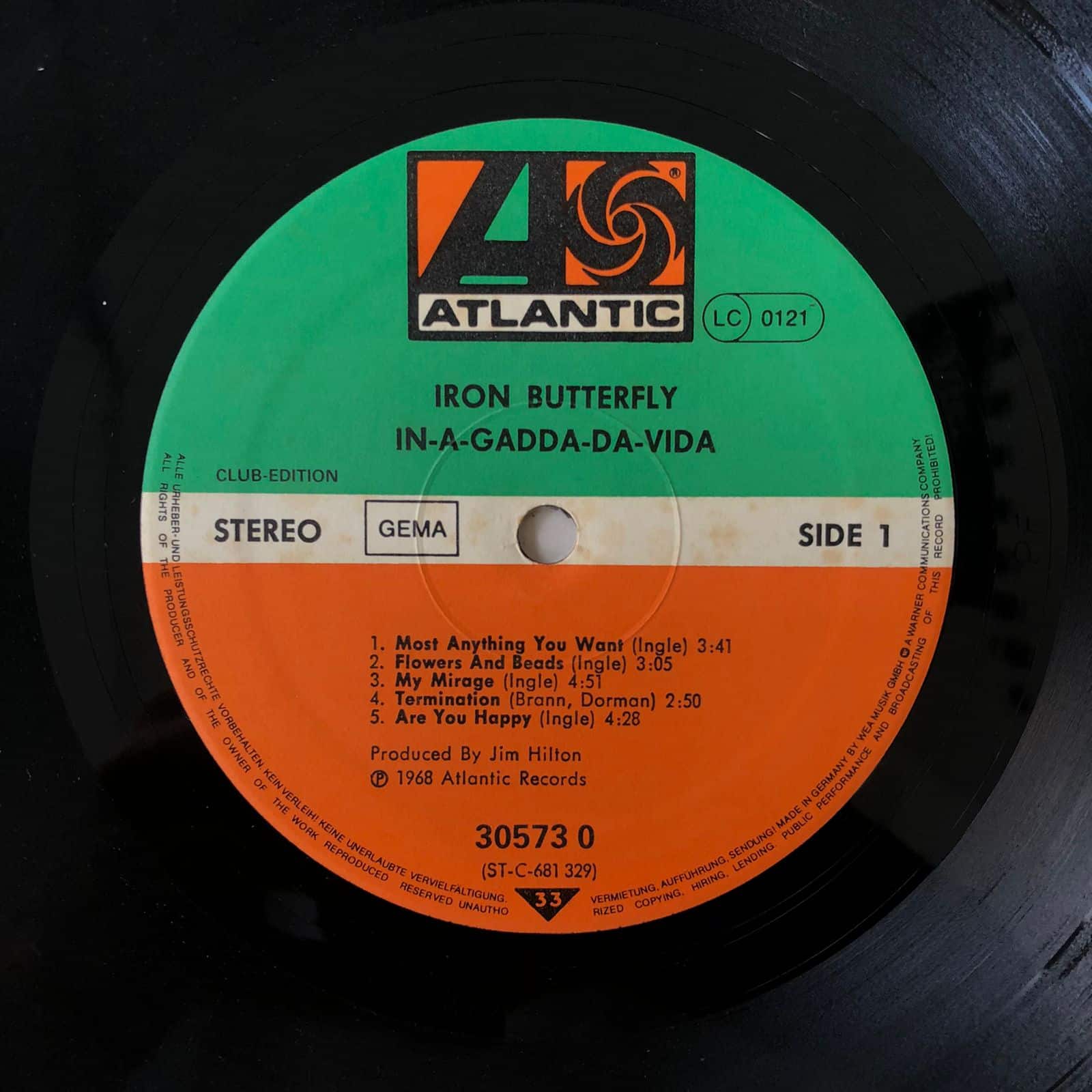 Iron Butterfly - In-A-Gadda-Da-Vida - Boa Viagem Discos