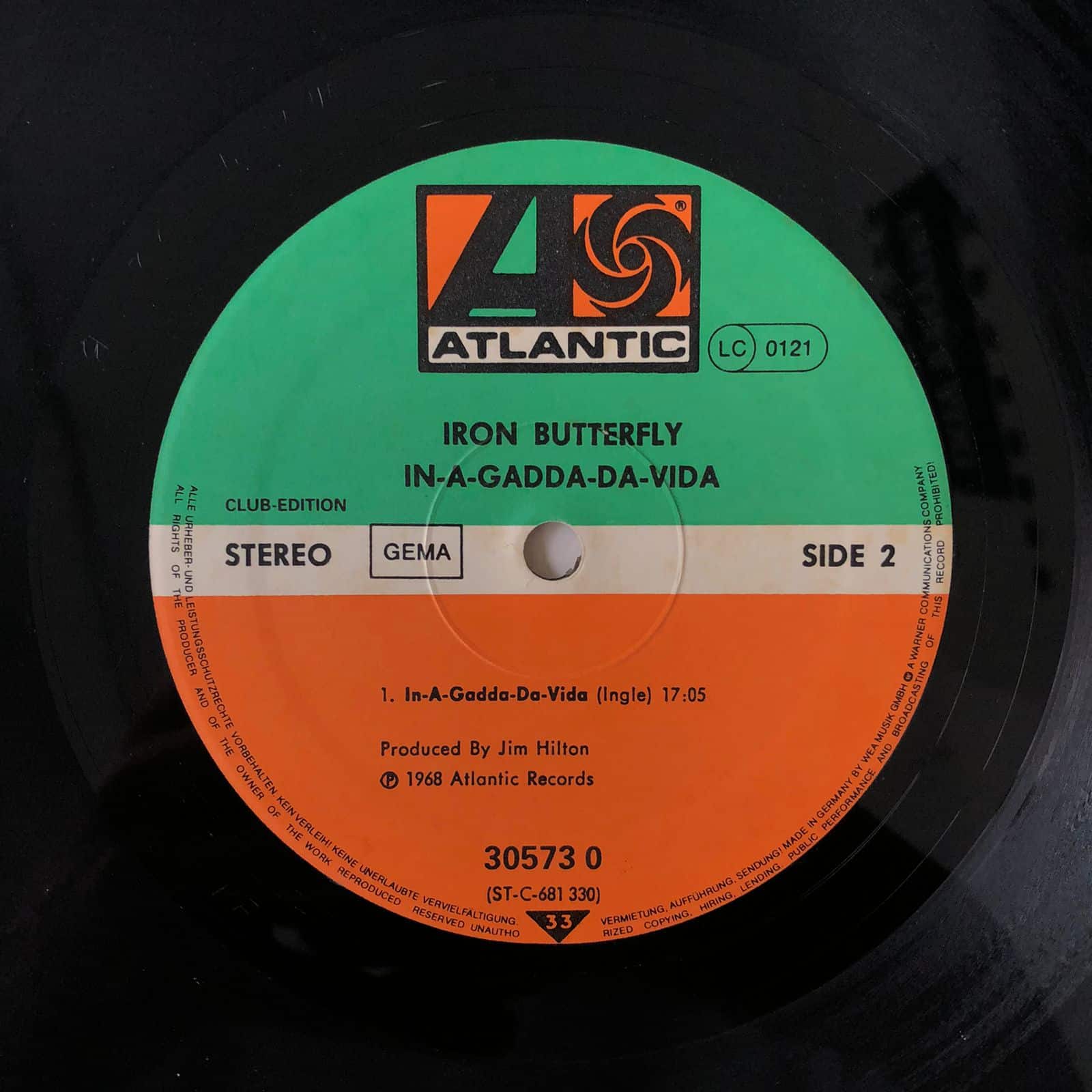 Iron Butterfly - In-A-Gadda-Da-Vida - Boa Viagem Discos