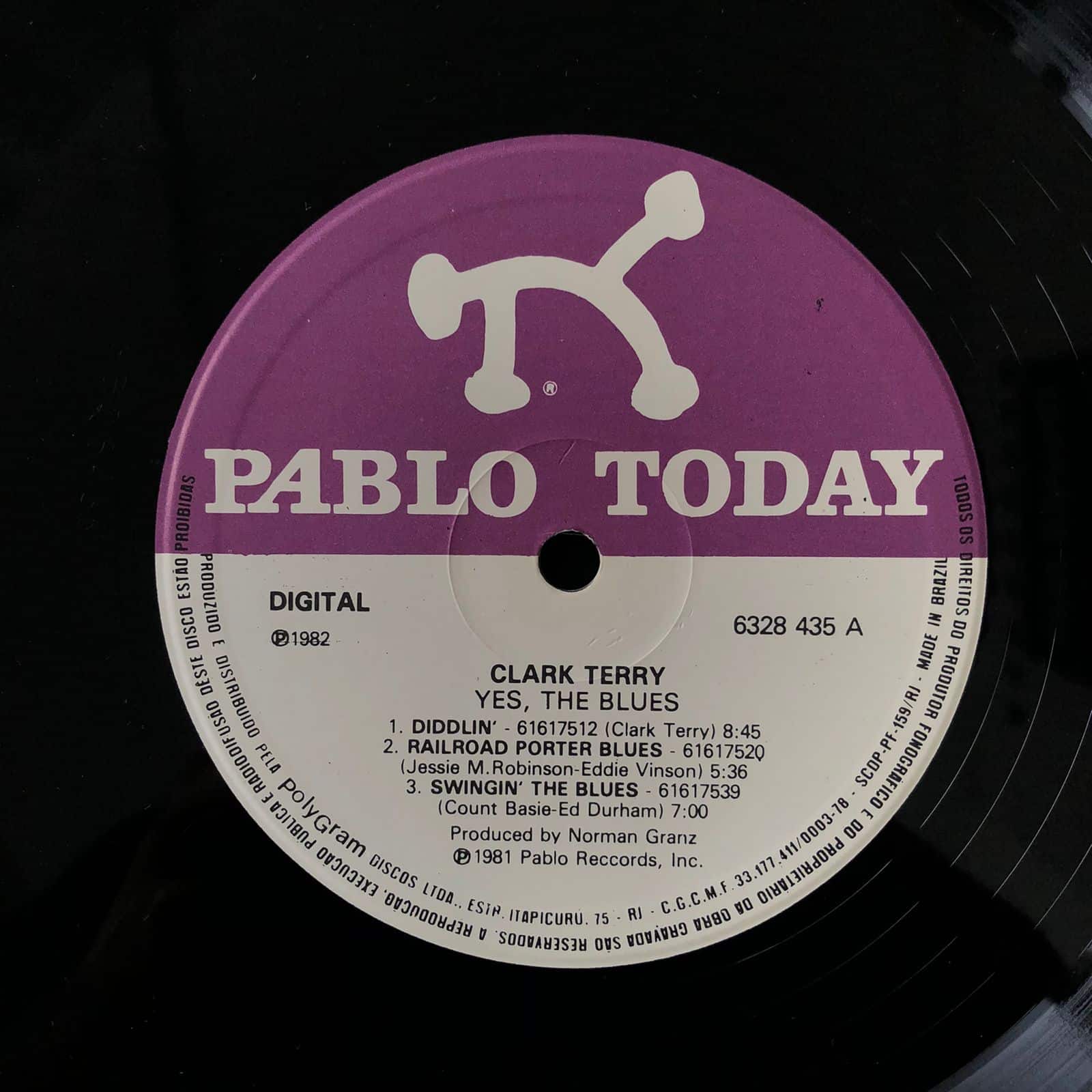 Clark Terry - Yes The Blues | LP Vinil | Boa Viagem Discos - Loja ...