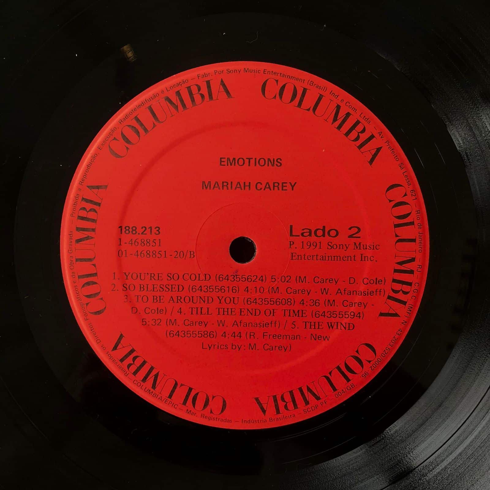 Mariah Carey - Emotions | LP Vinil | Boa Viagem Discos - Loja online de ...