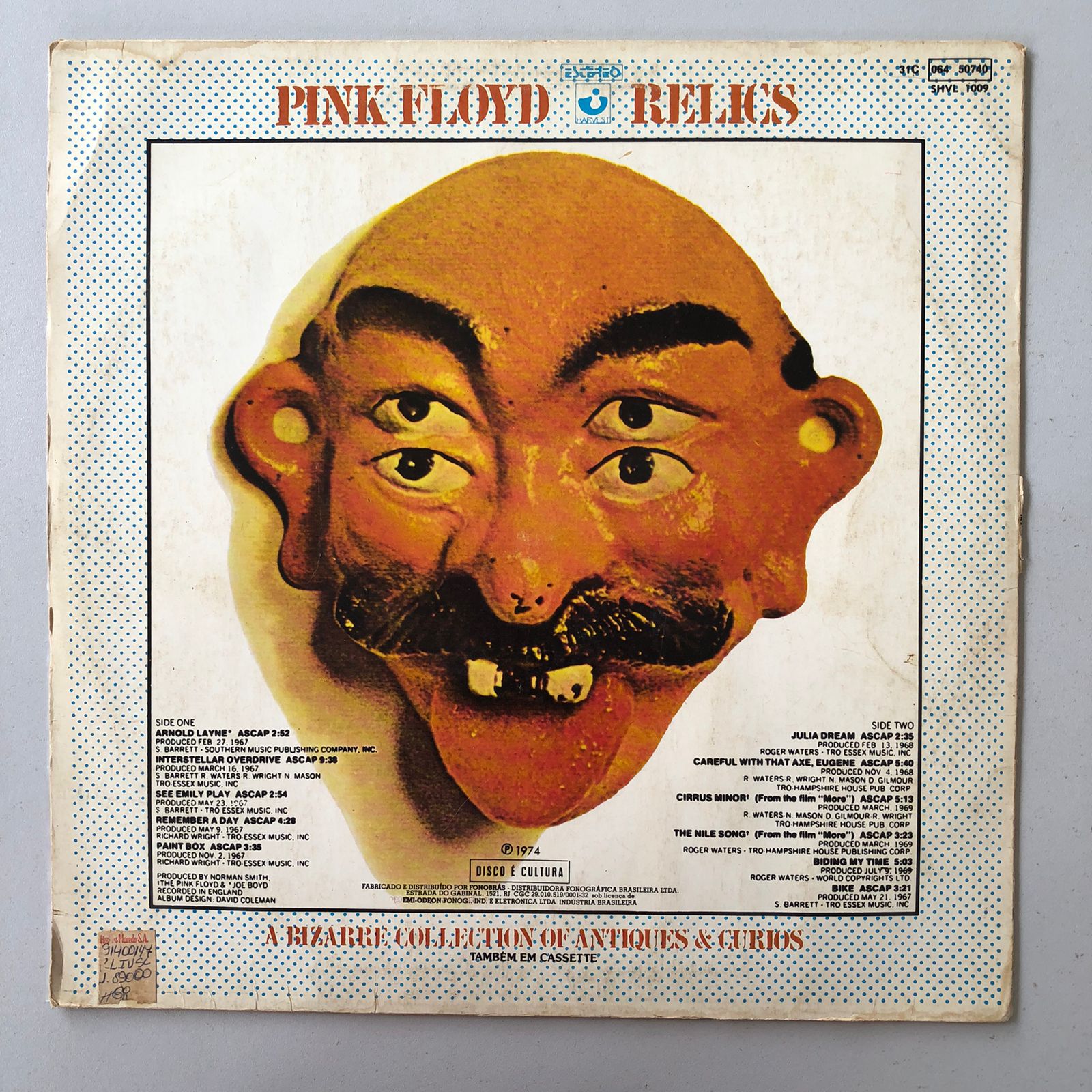 Pink Floyd - Relics - Boa Viagem Discos