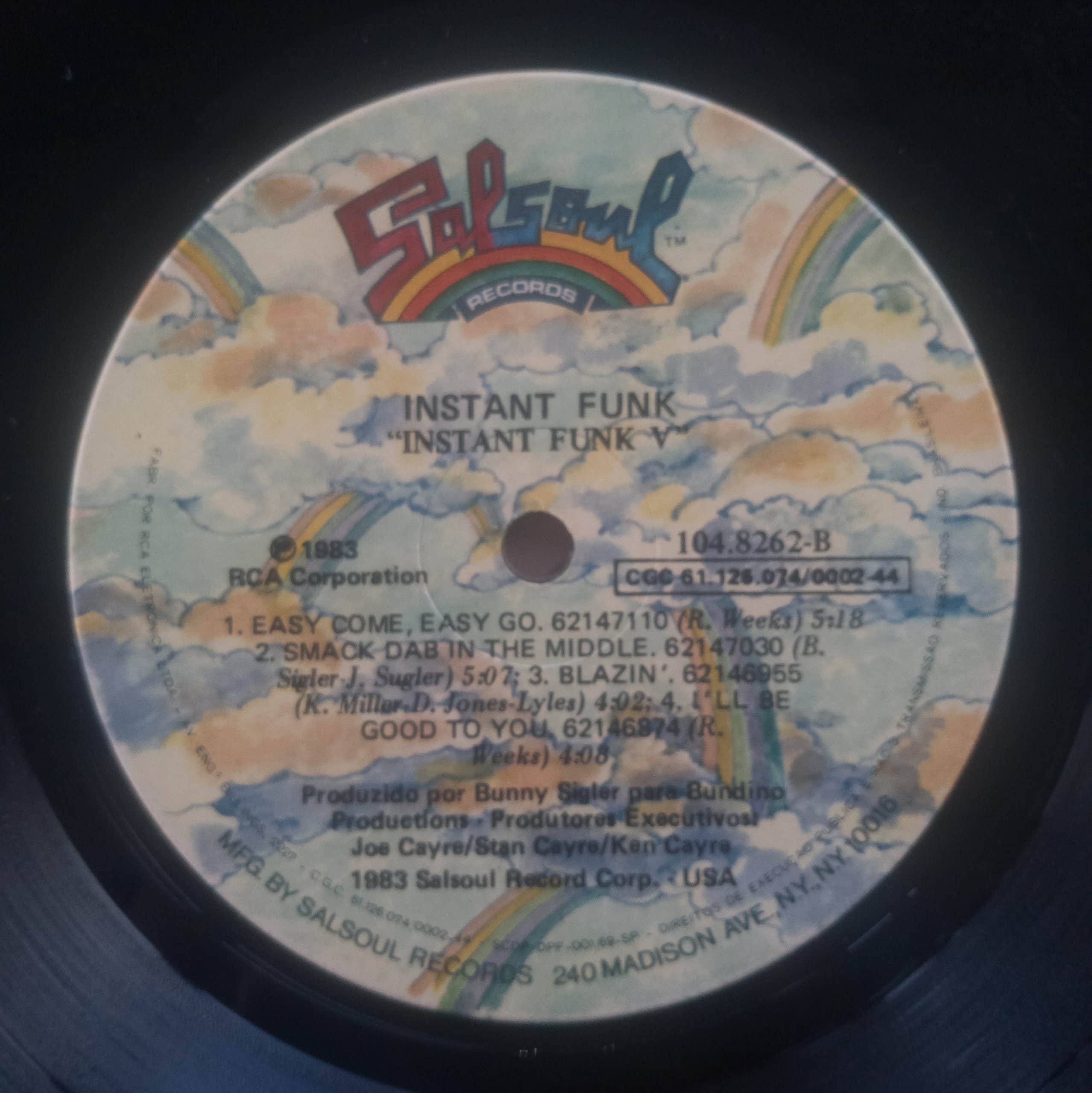 Instant Funk – Instant Funk V - Boa Viagem Discos