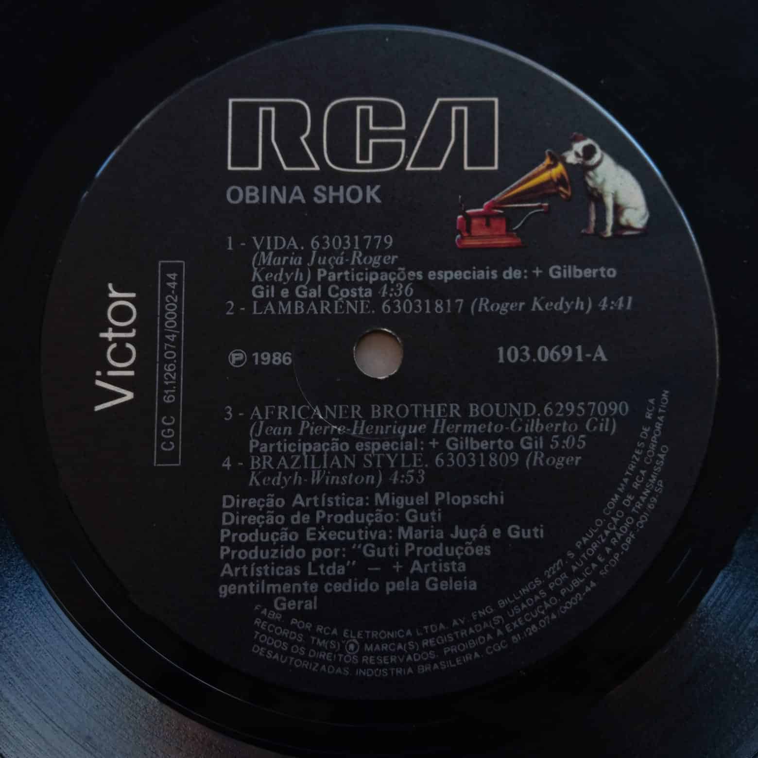 Obina Shok – Obina Shok (1986) - Boa Viagem Discos