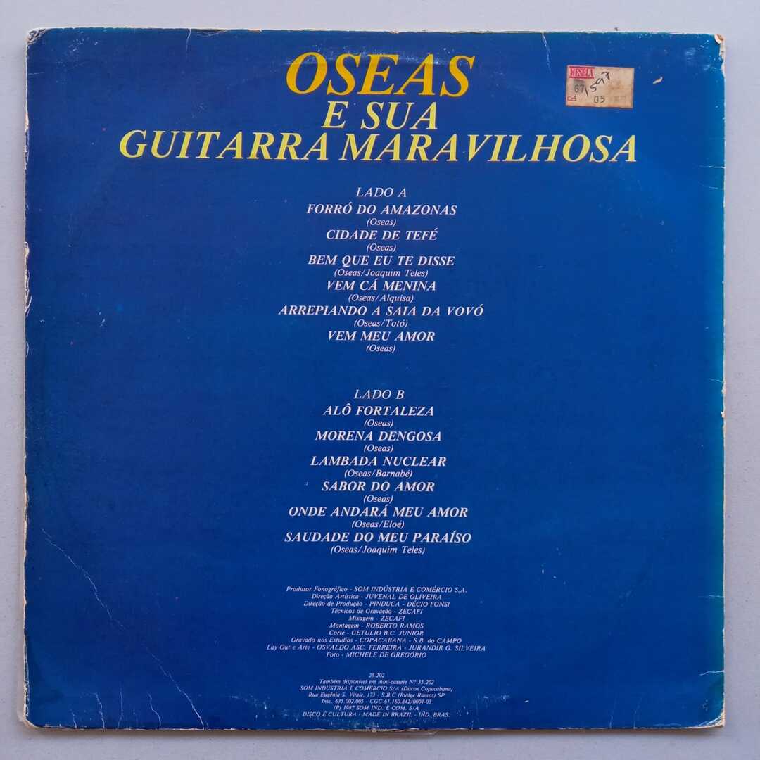 Oseas - Oseas e Sua Guitarra Maravilhosa Vol. 4 - Boa Viagem Discos