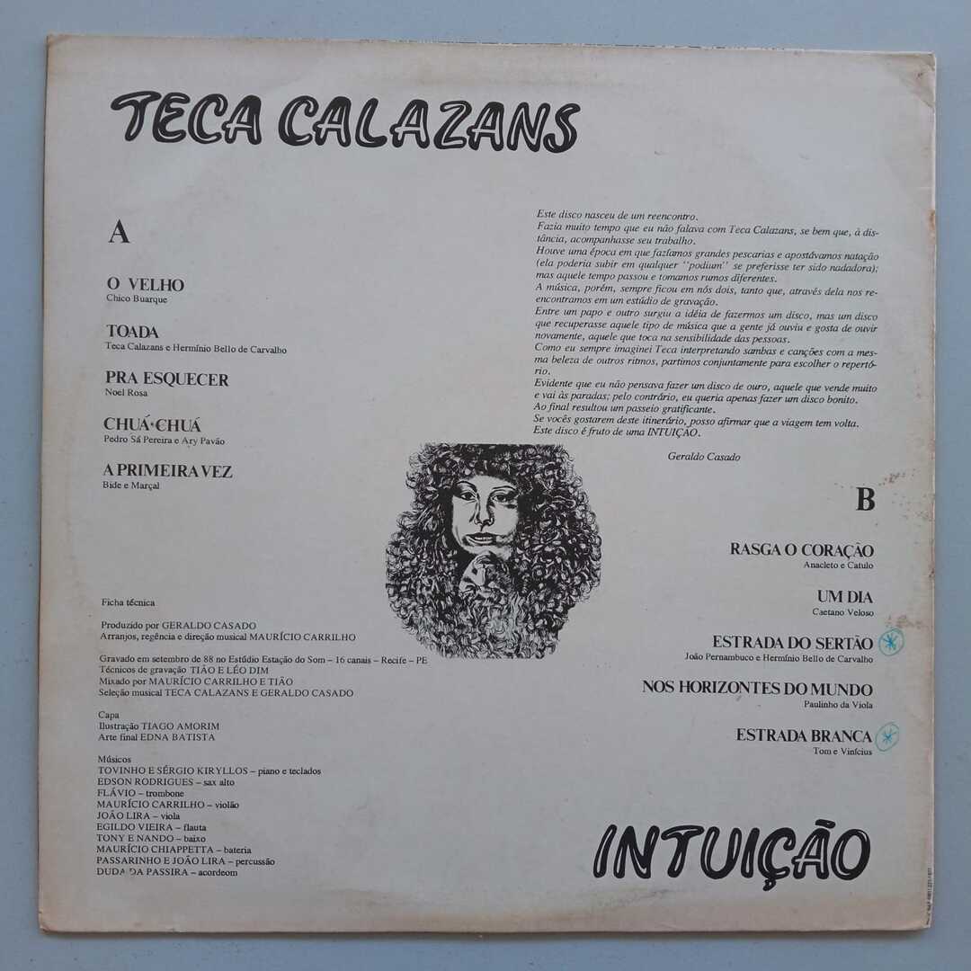 Teca Calazans - Intuição - Boa Viagem Discos