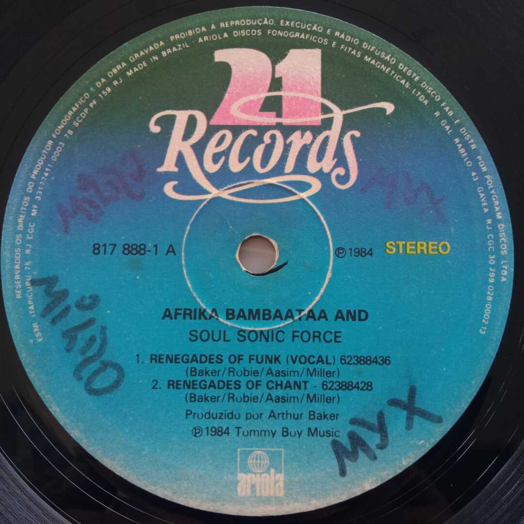 Afrika Bambaataa & Soulsonic Force - Renegades Of Funk! - Boa Viagem Discos