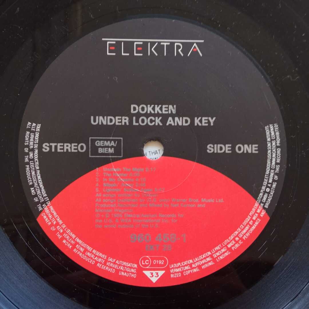 Dokken - Under Lock And Key | LP Vinil | Boa Viagem Discos - Loja ...