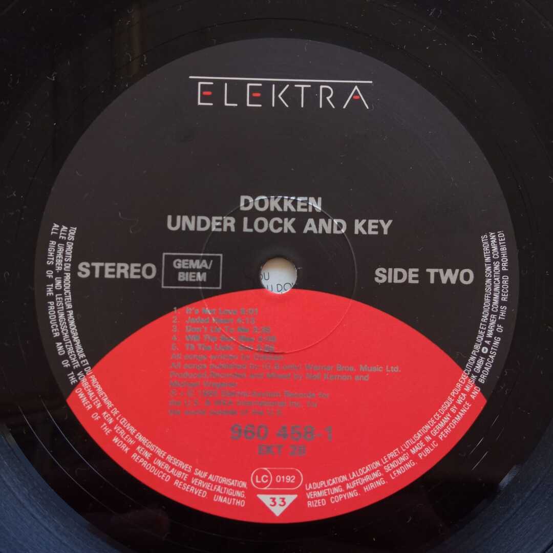 Dokken - Under Lock And Key | LP Vinil | Boa Viagem Discos - Loja ...