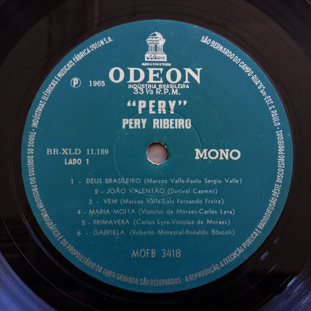 Pery Ribeiro - Pery | LP Vinil | Boa Viagem Discos