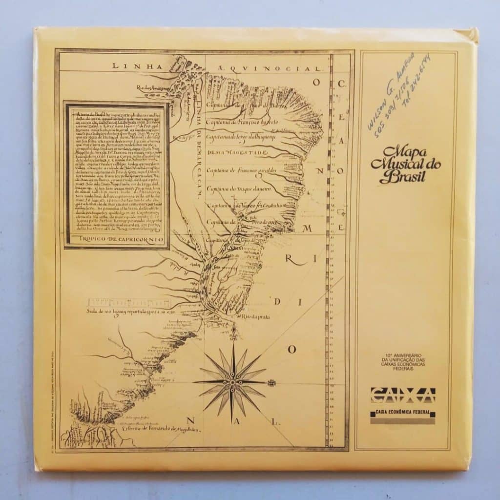 V.A. - Mapa Musical do Brasil | LP Vinil | Boa Viagem Discos