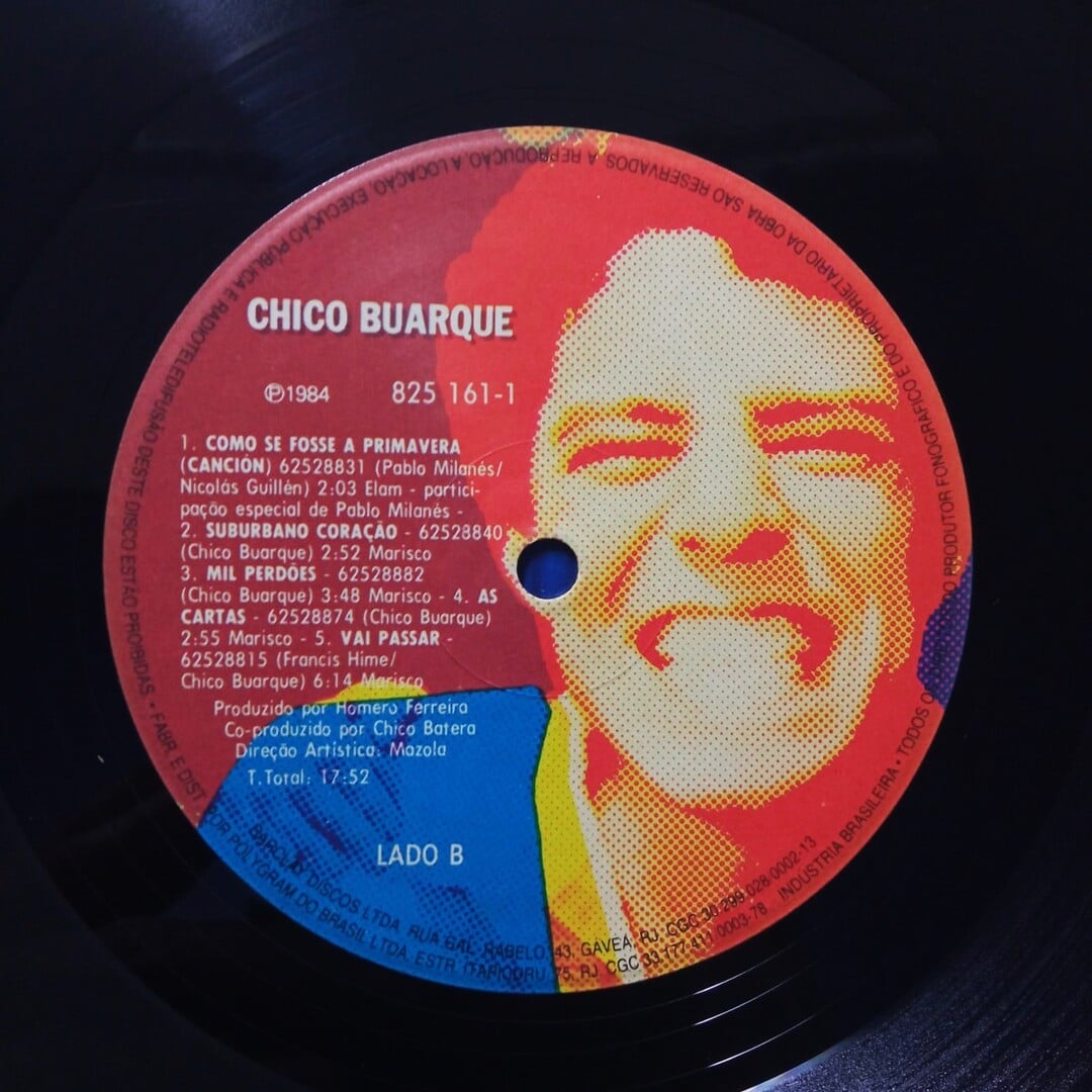 Chico Buarque - Chico Buarque (1984) - Boa Viagem Discos