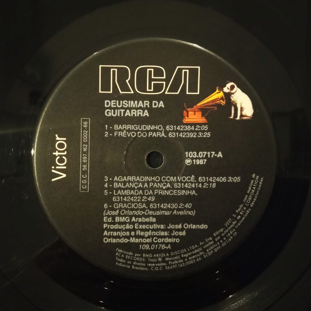 Deusimar da Guitarra - Deusimar da Guitarra (1987) - Boa Viagem Discos