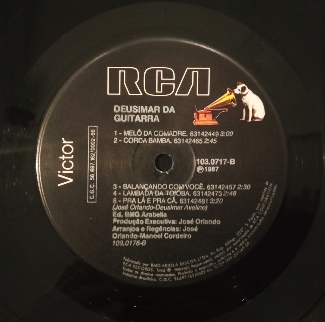 Deusimar da Guitarra - Deusimar da Guitarra (1987) - Boa Viagem Discos