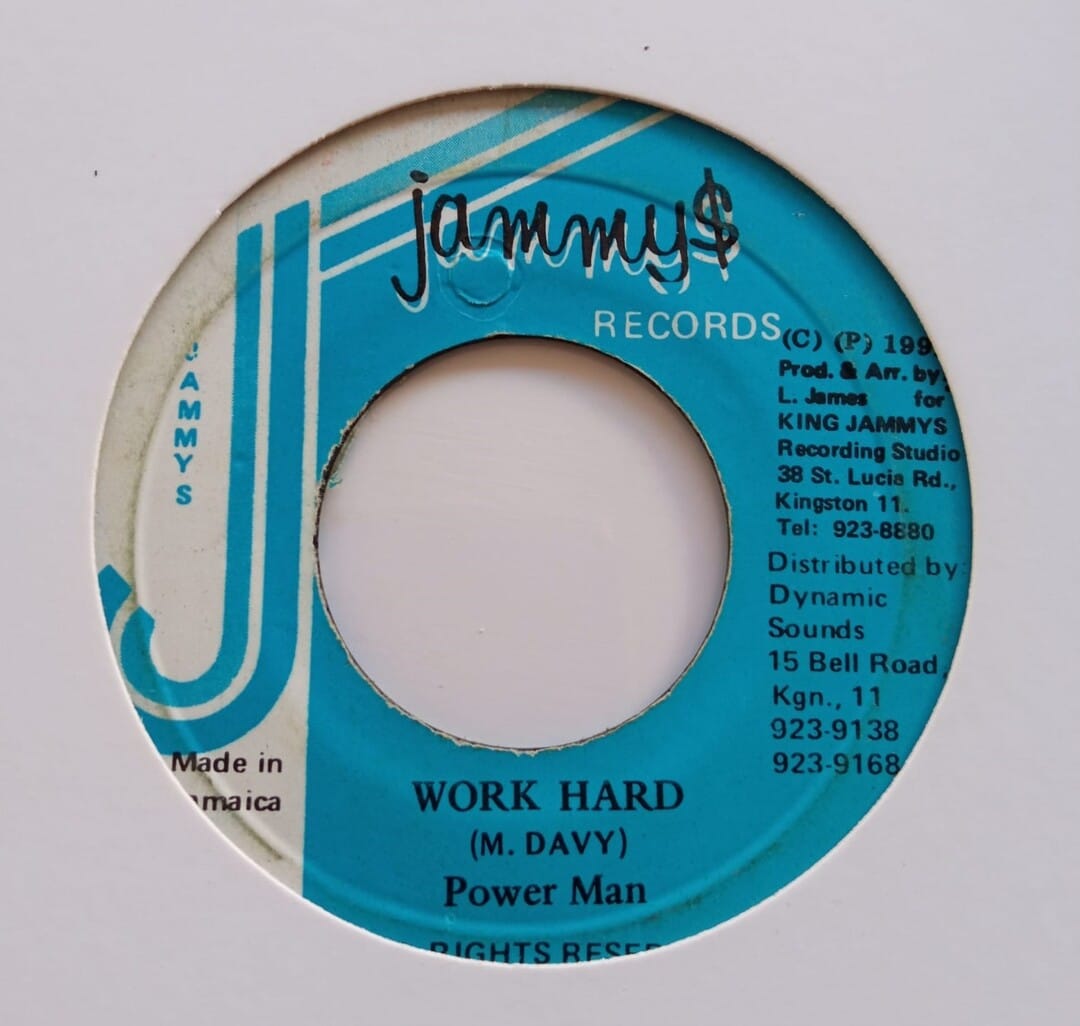 Power Man - Work Hard / Version | LP Vinil | Boa Viagem Discos