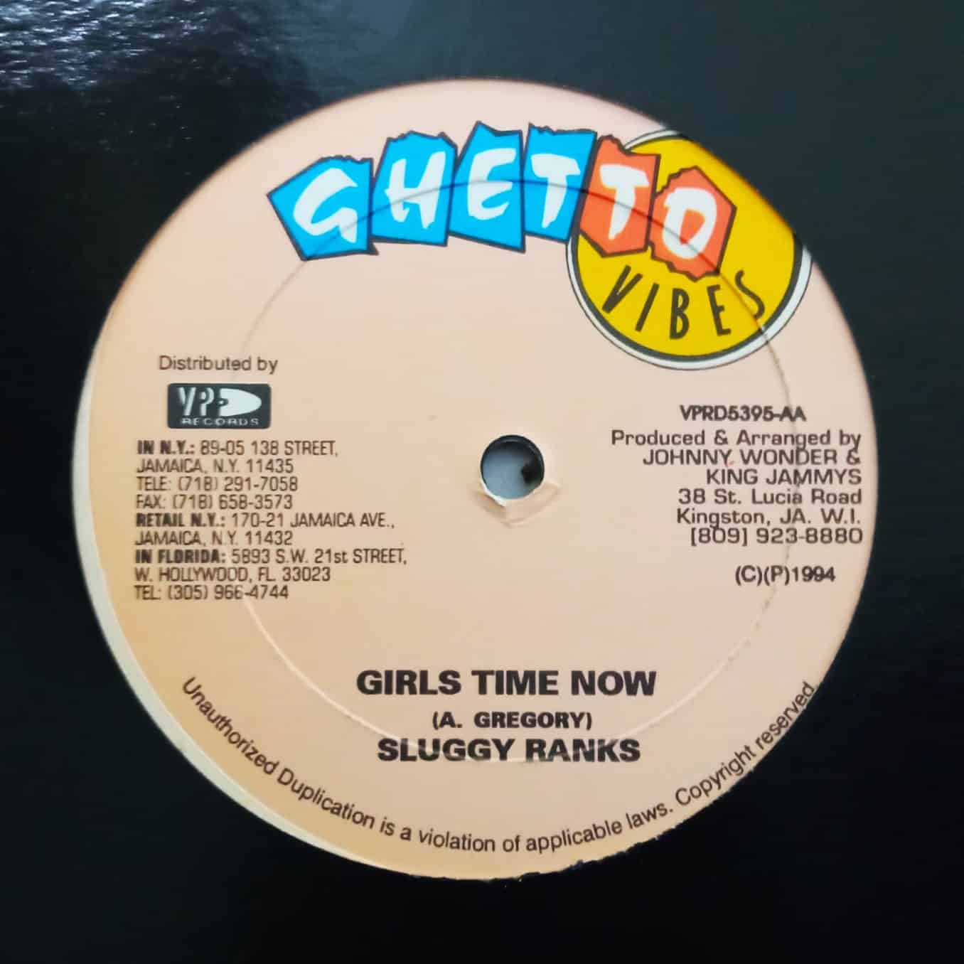 Sluggy Ranks - The Badge / Girls Time Now - Boa Viagem Discos
