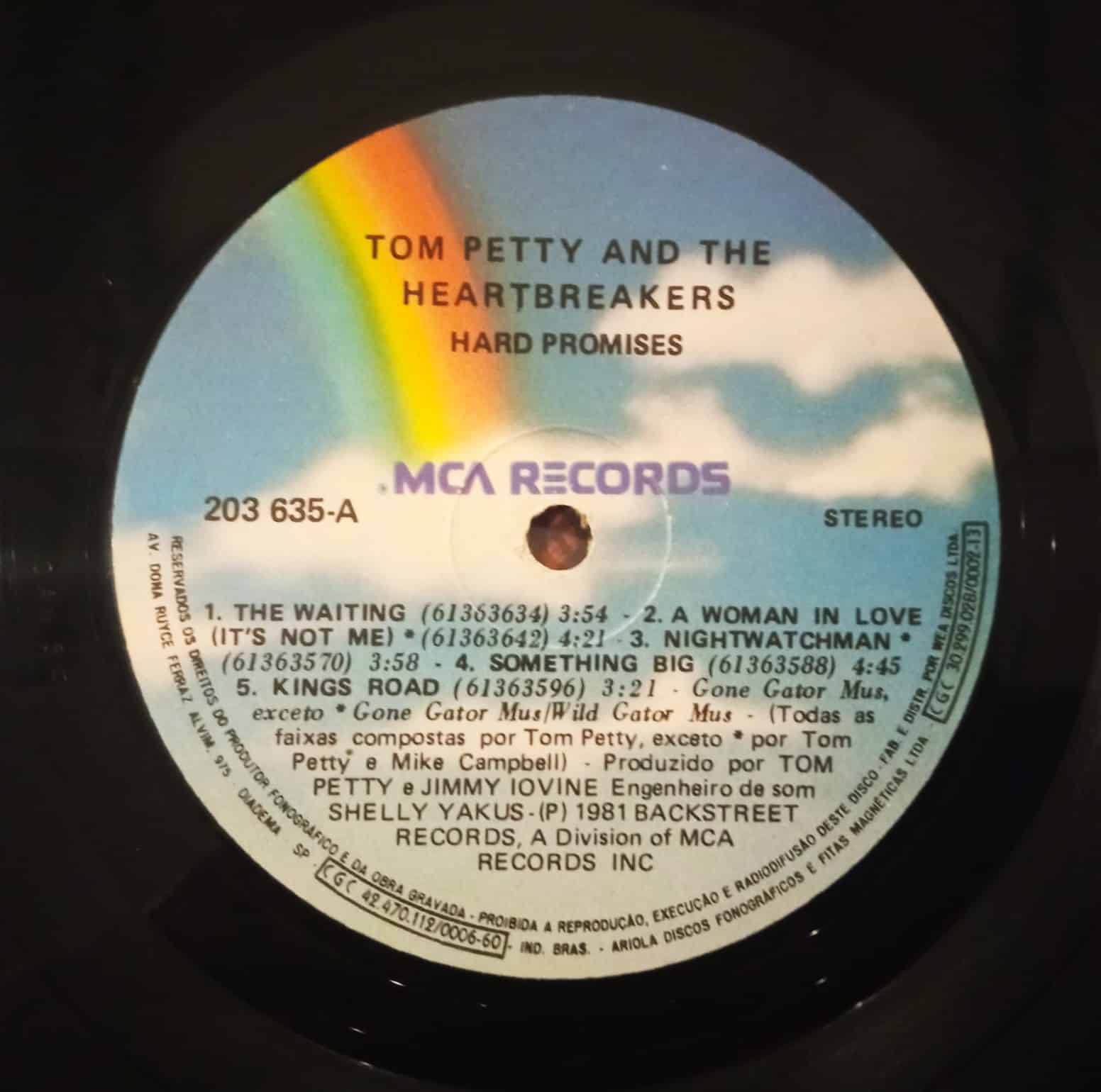 Tom Petty And The Heartbreakers - Hard Promises | LP Vinil | Boa Viagem ...