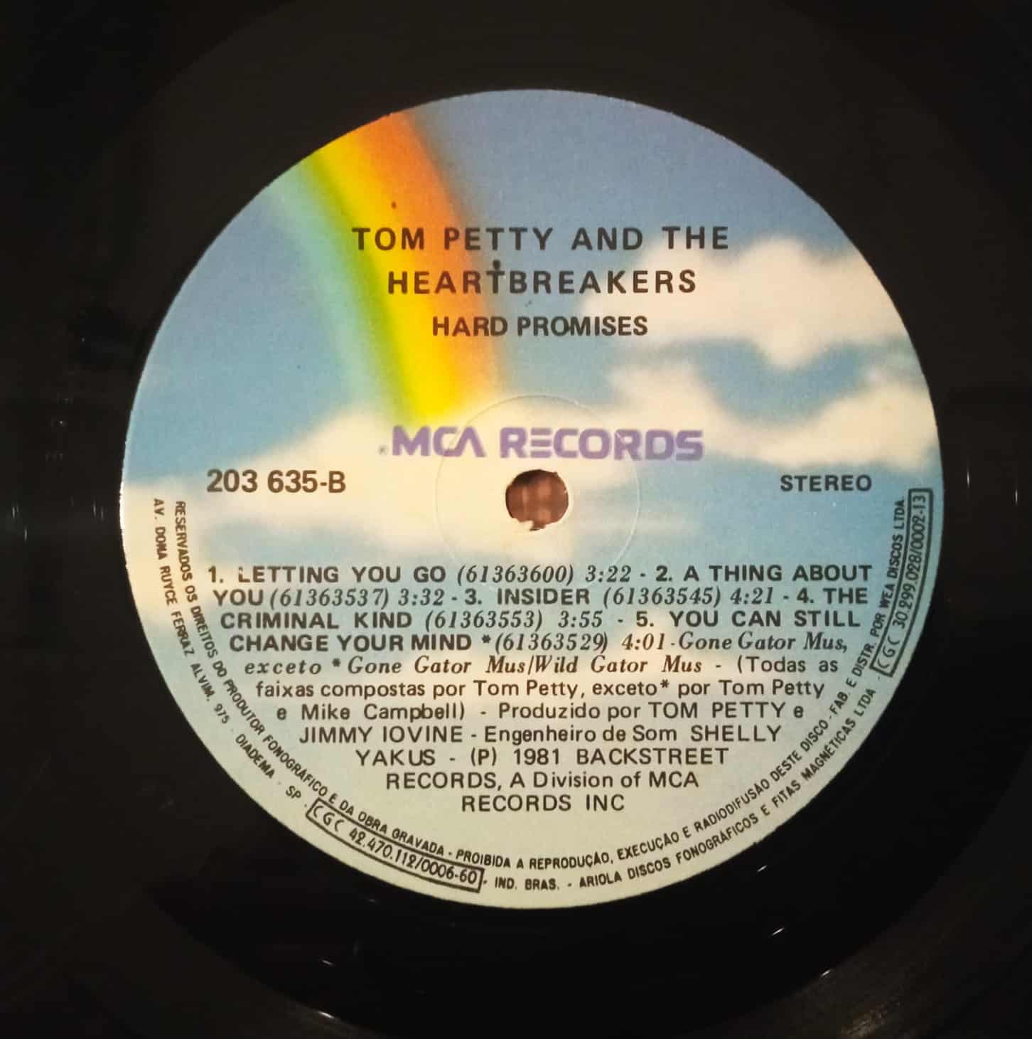Tom Petty And The Heartbreakers - Hard Promises | LP Vinil | Boa Viagem ...