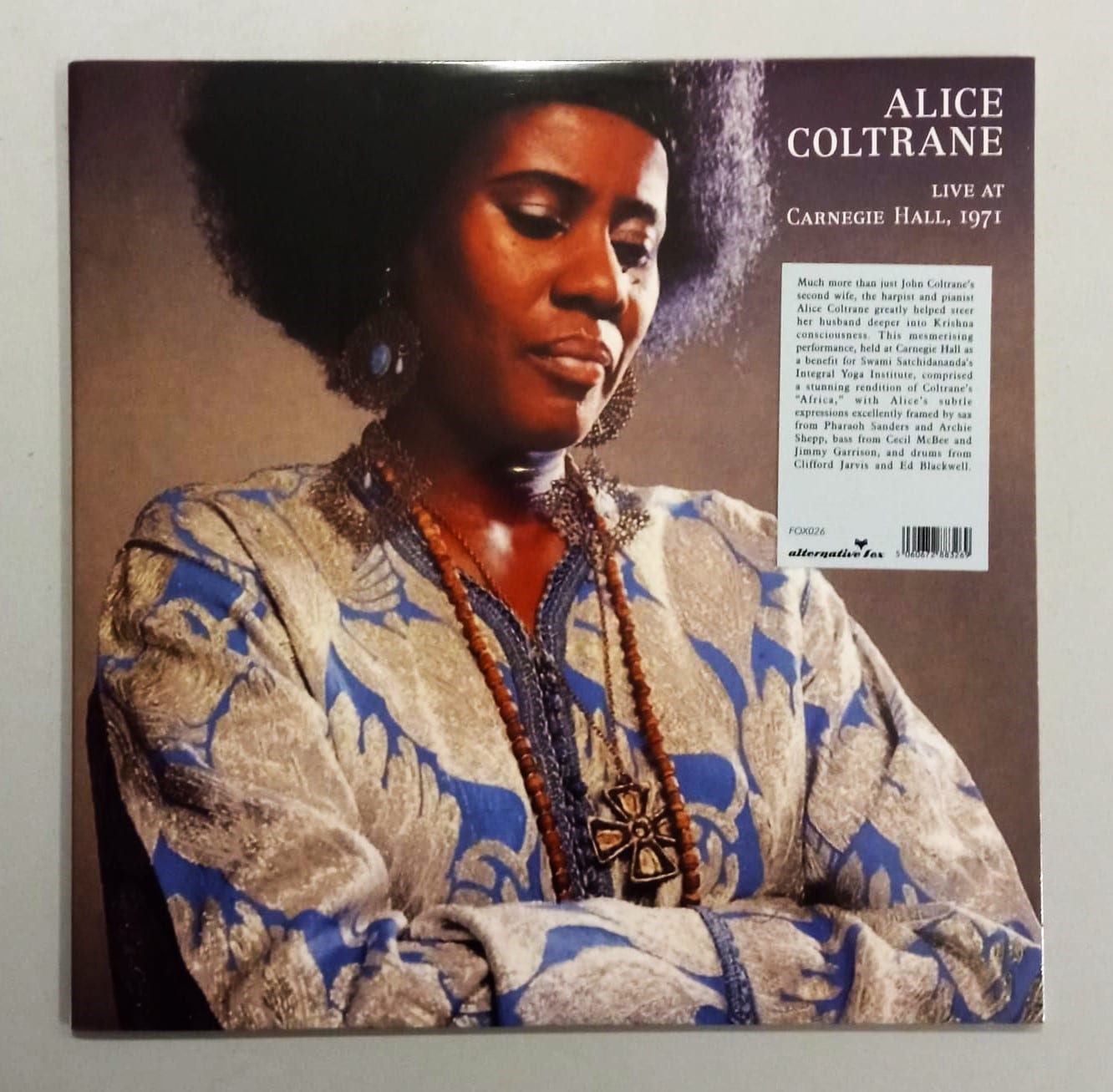 Alice Coltrane – Live at Carnegie Hall, 1971 - Boa Viagem Discos