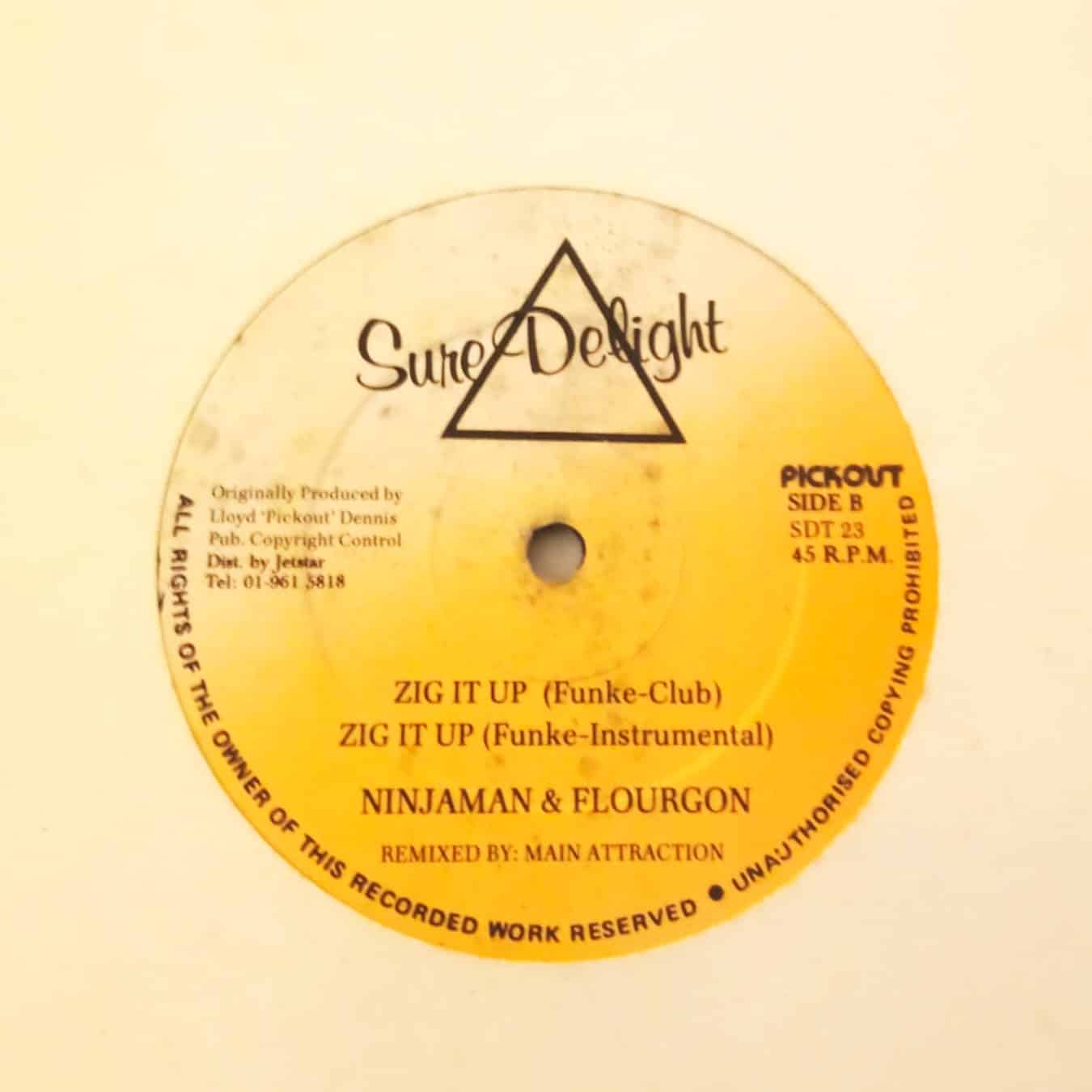 Ninjaman & Flourgon – Zig It Up - Boa Viagem Discos