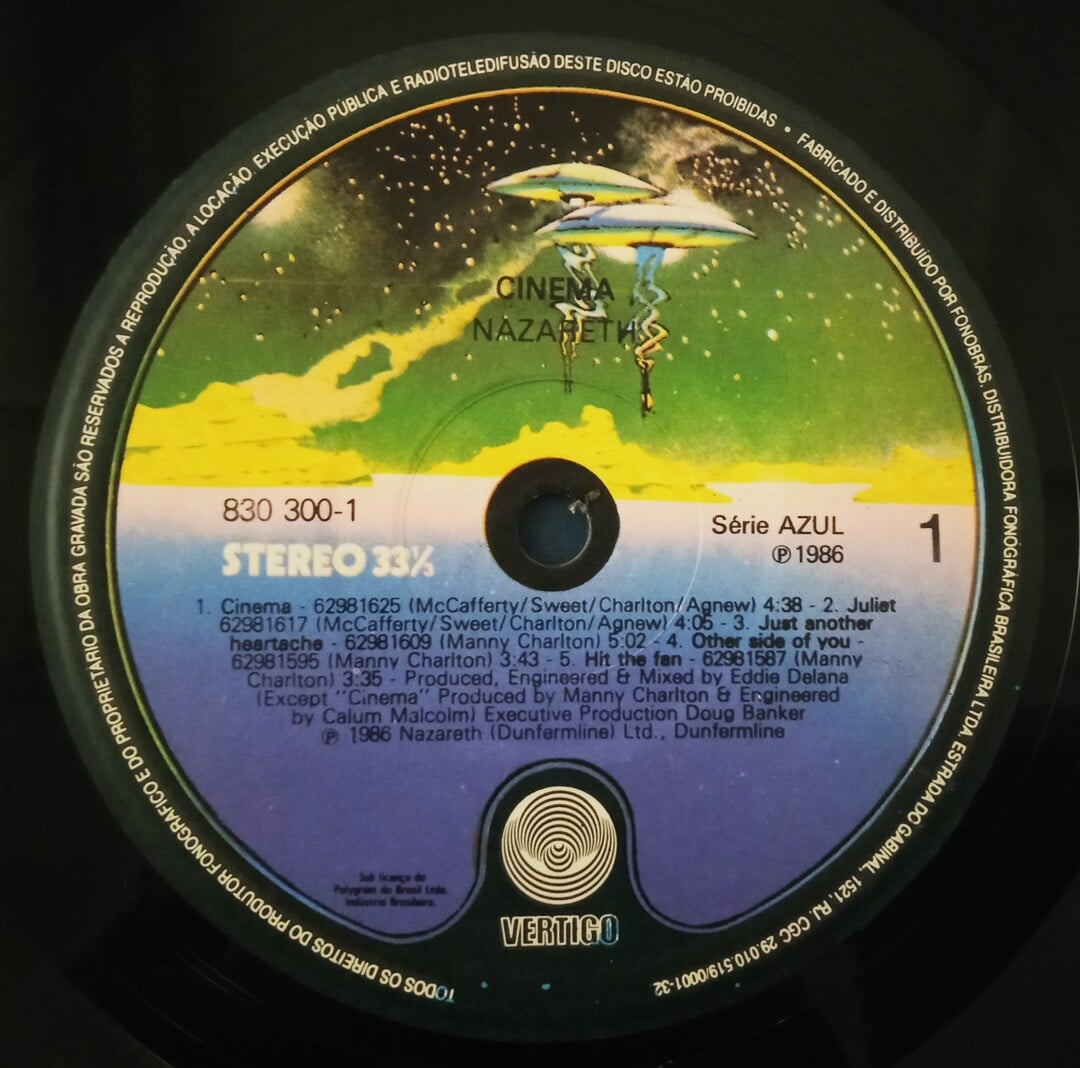 Nazareth - Cinema - Boa Viagem Discos