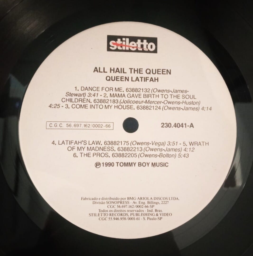 Queen Latifah - All Hail The Queen | LP Vinil | Boa Viagem Discos