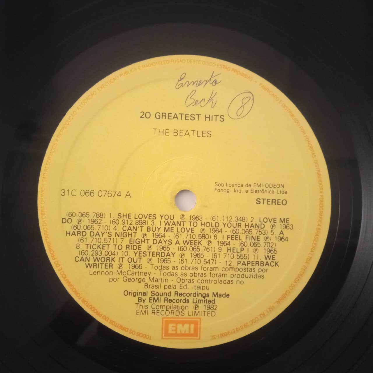 The Beatles - 20 Greatest Hits | LP Vinil | Boa Viagem Discos