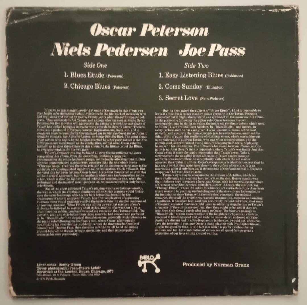 The Oscar Peterson Trio - The Trio (Oscar Peterson, Niels Pedersen, Joe ...