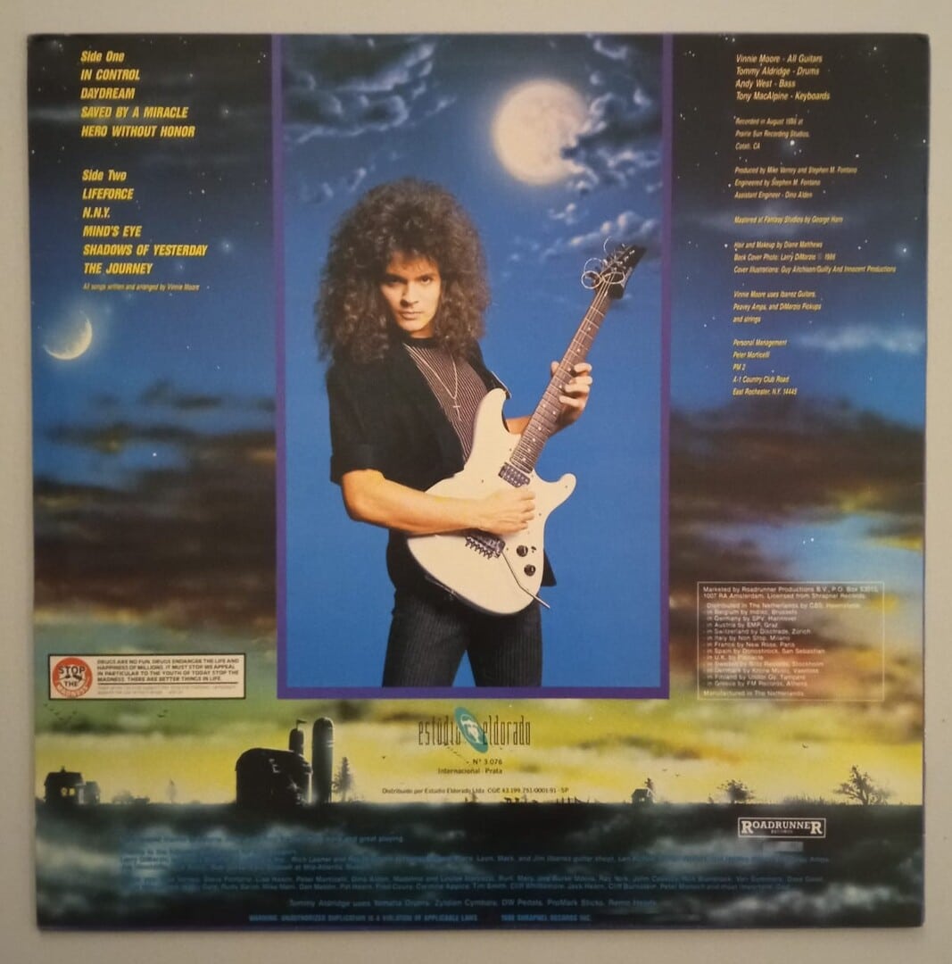 Vinnie Moore - Mind's Eye - Boa Viagem Discos