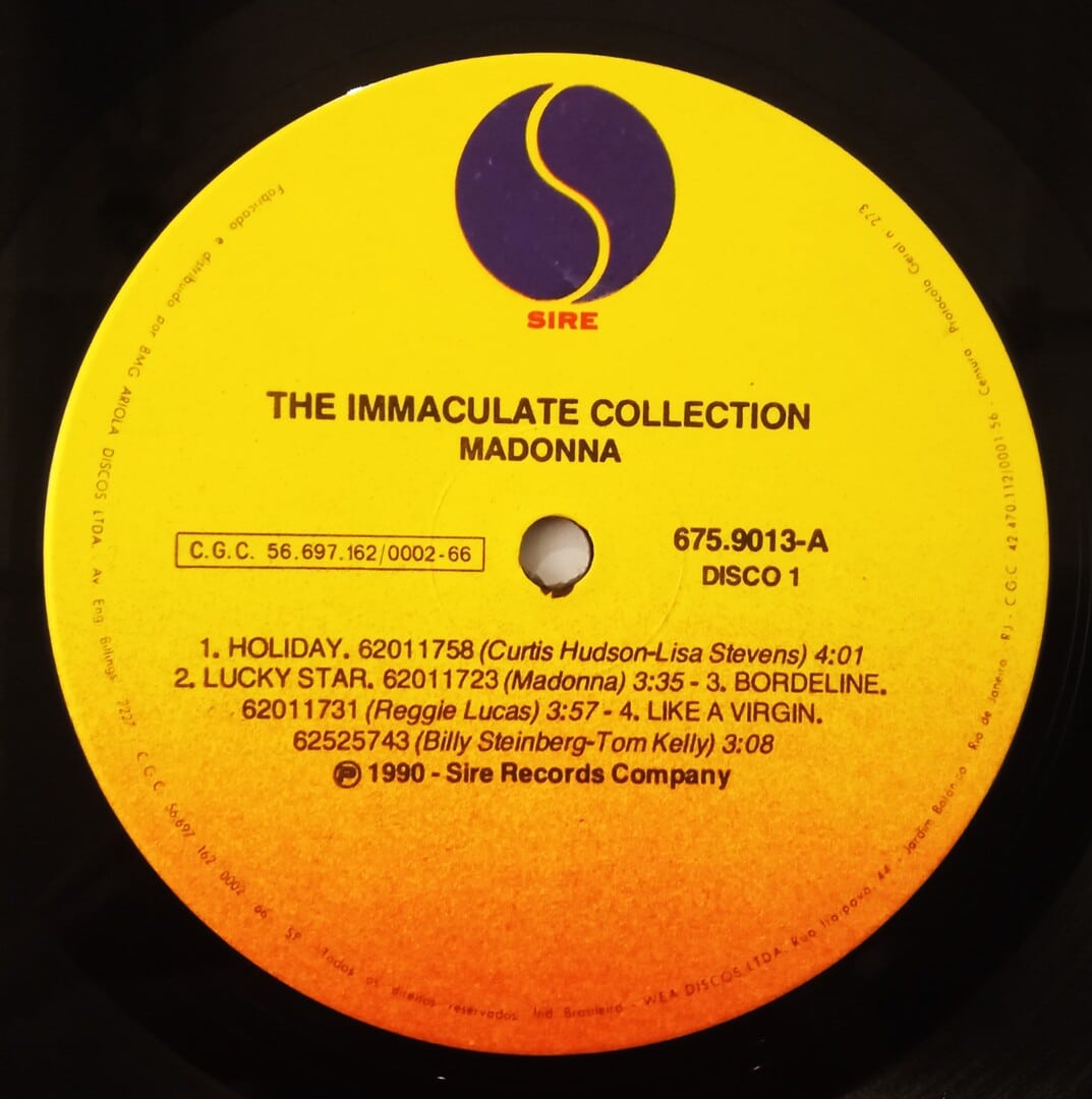 Madonna - The Immaculate Collection | LP Vinil | Boa Viagem Discos