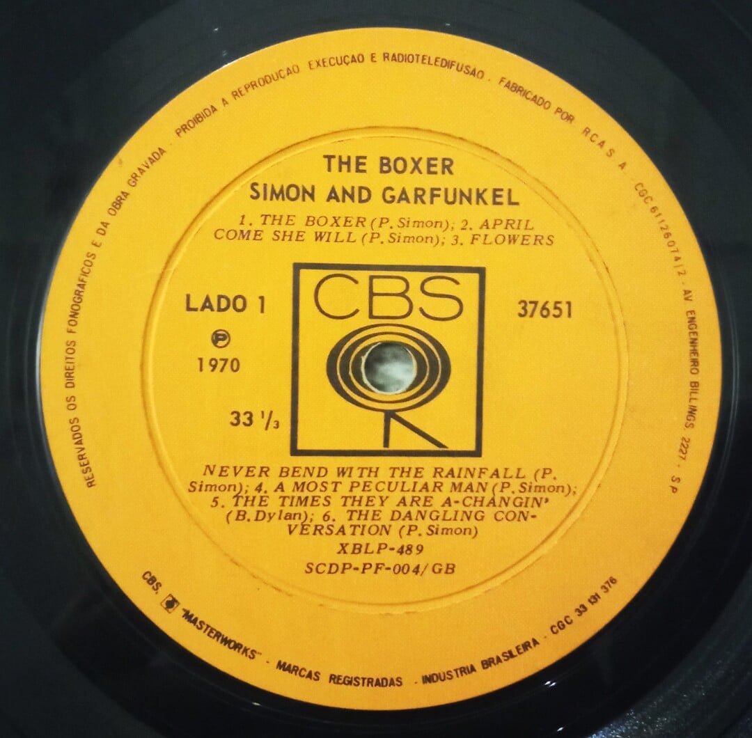 Simon & Garfunkel – The Boxer - Boa Viagem Discos
