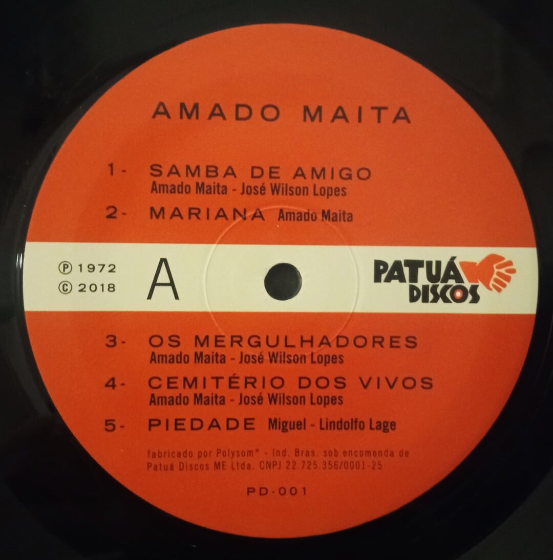 Amado Maita - Amado Maita (1972) | LP Vinil | Boa Viagem Discos - Loja ...