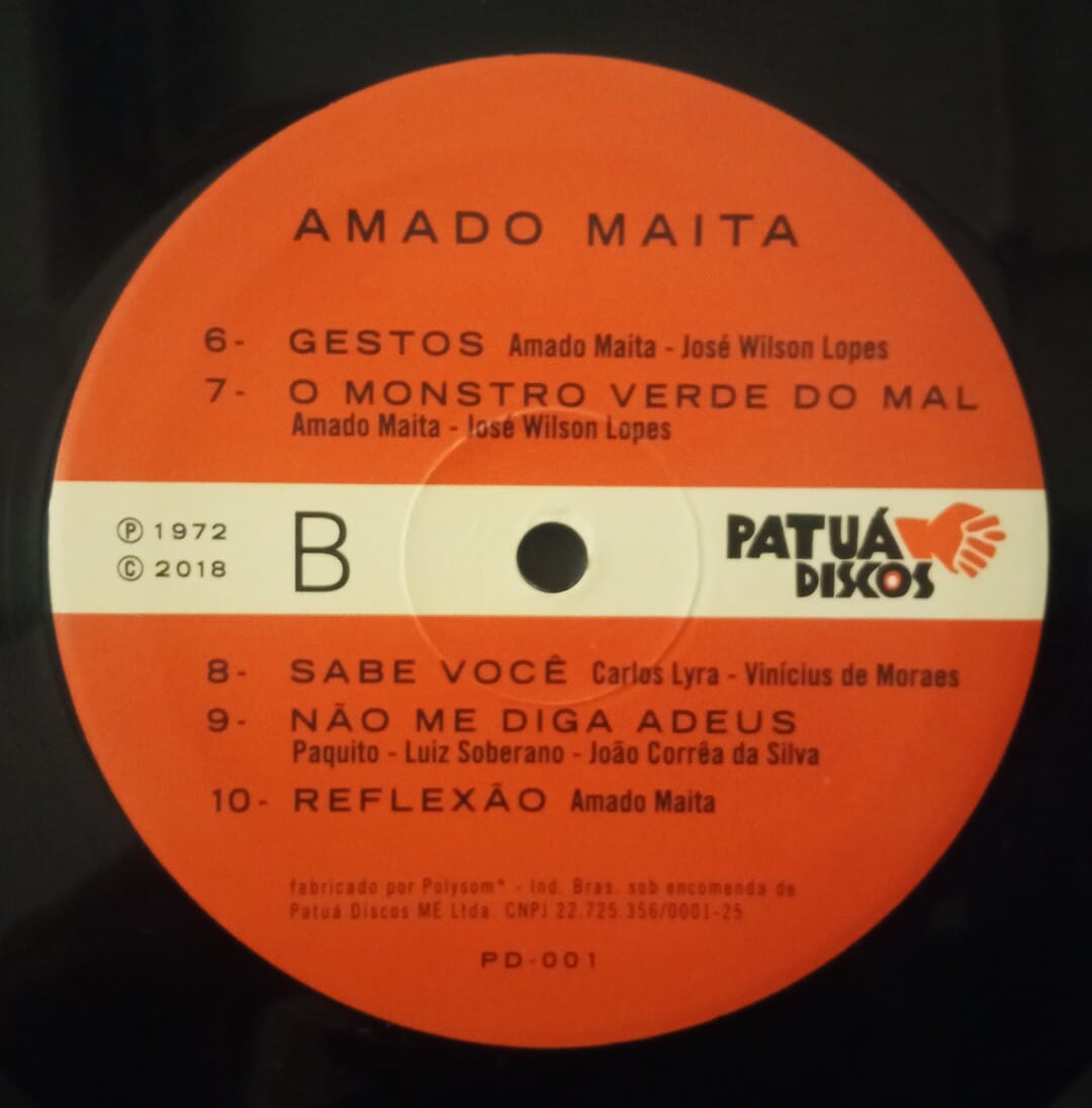 Amado Maita - Amado Maita (1972) | LP Vinil | Boa Viagem Discos - Loja ...