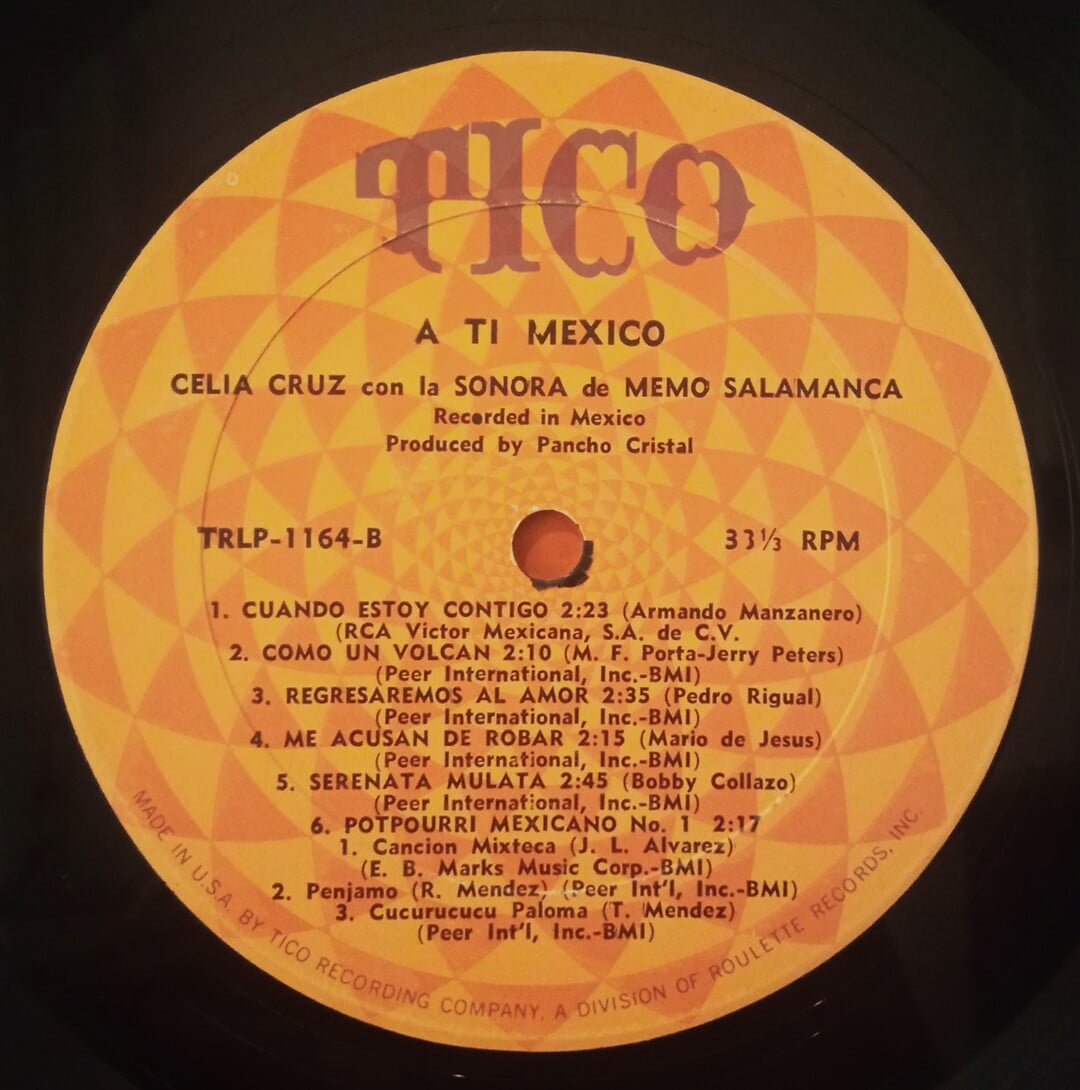 Celia Cruz - ... A Ti México | LP Vinil | Boa Viagem Discos - Loja ...