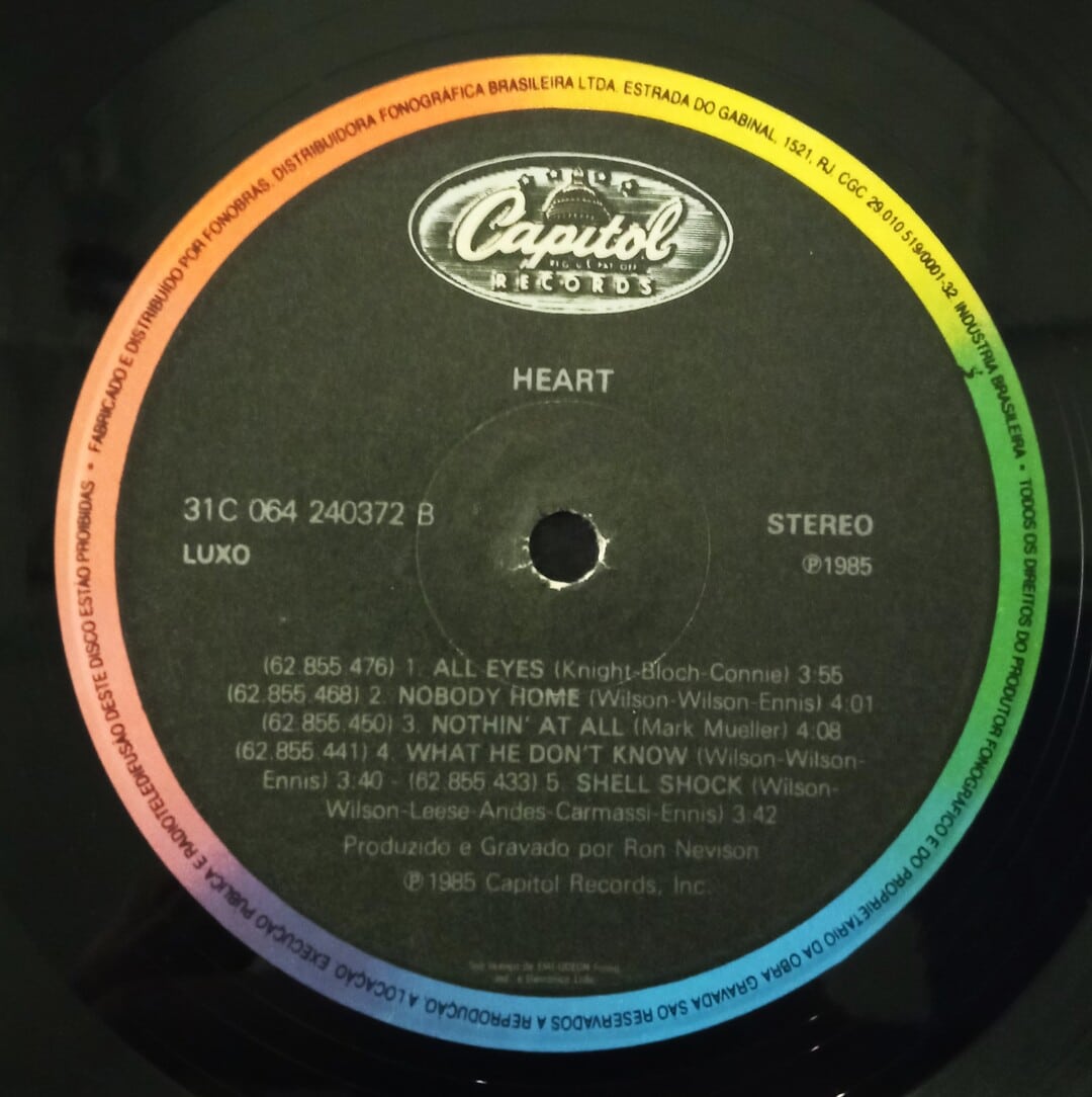 Heart – Heart (1985) - Boa Viagem Discos