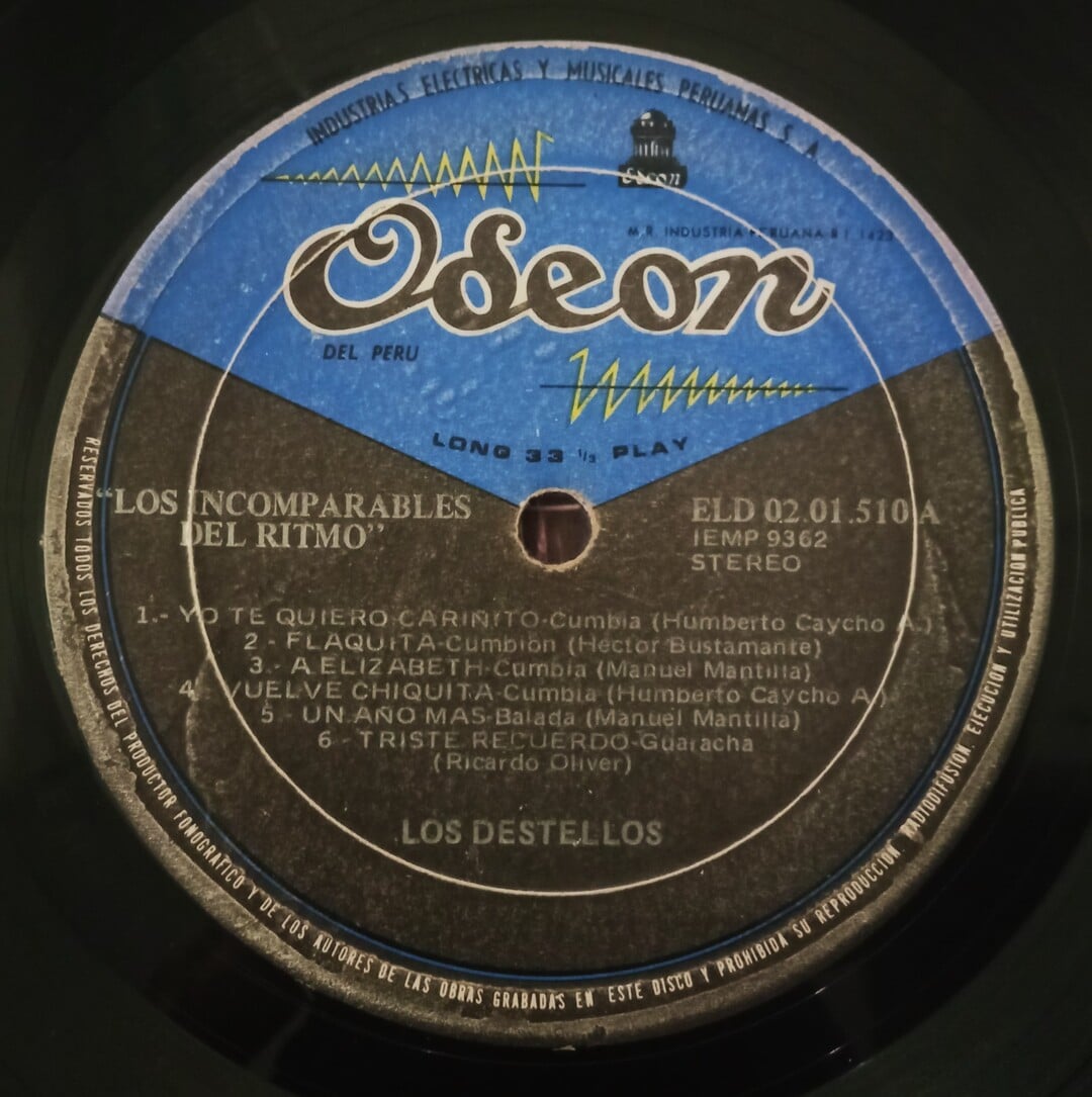 Los Destellos - Los Incomparables Del Ritmo | LP Vinil | Boa Viagem Discos