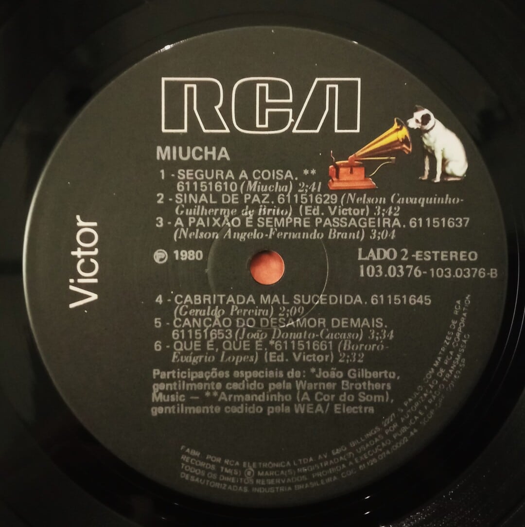 Miucha - Miucha (1980) - Boa Viagem Discos